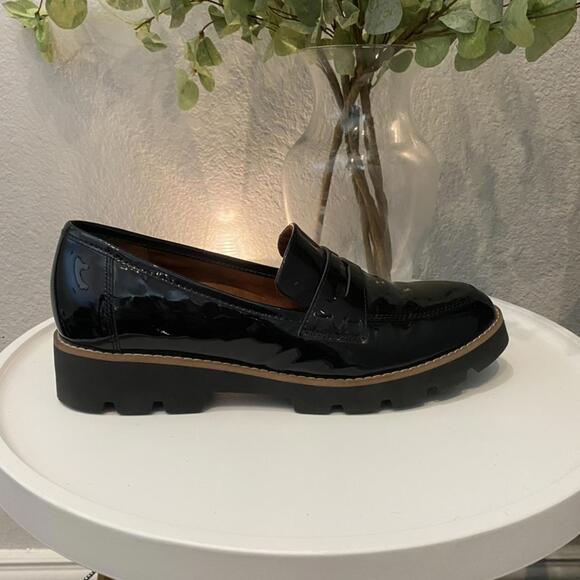 Vionic | Shoes | Vionic Cheryl Penny Loafer Patent Black 75 Women Like ...